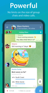 Telegram MOD APK ( V12.0.2 ) [Premium Unlocked] Free Download