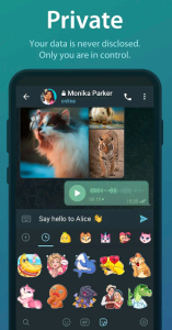 Telegram MOD APK ( V12.0.2 ) [Premium Unlocked] Free Download